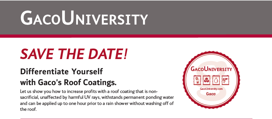 GACO University-GacoFlex Roof Coatings Product Knowledge Training